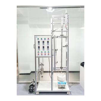 buy Laboratory Pilot distillation tower Waste water treatment tower ...